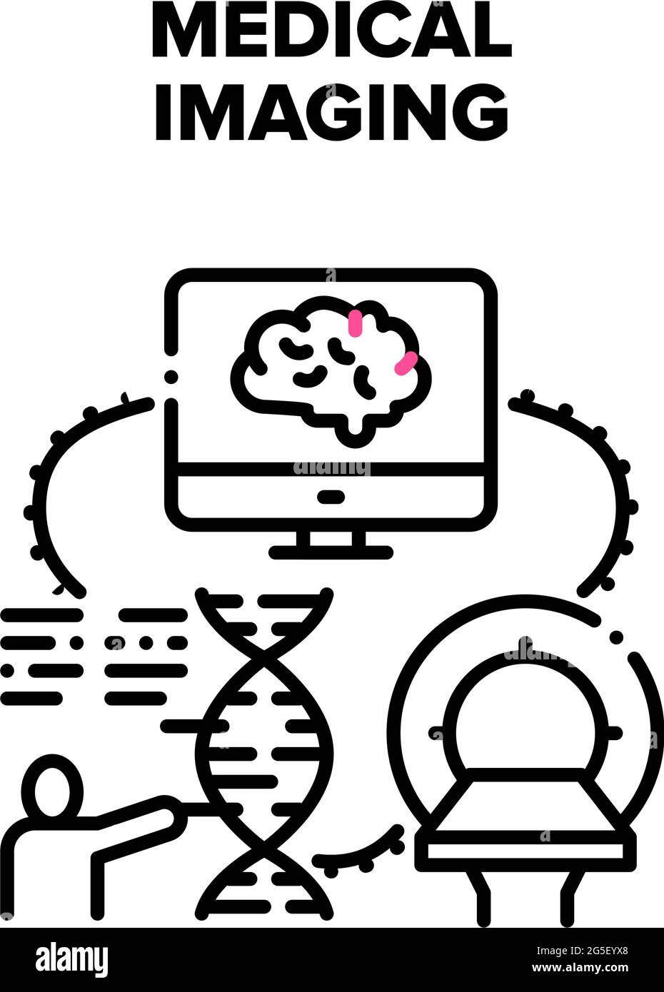 Digital medical imaging Stock Vector Images - Alamy