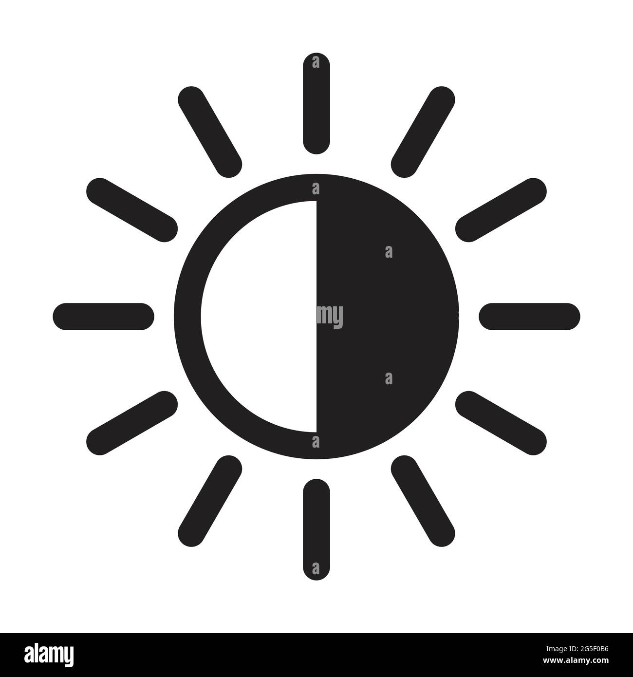 Half Sun Icon