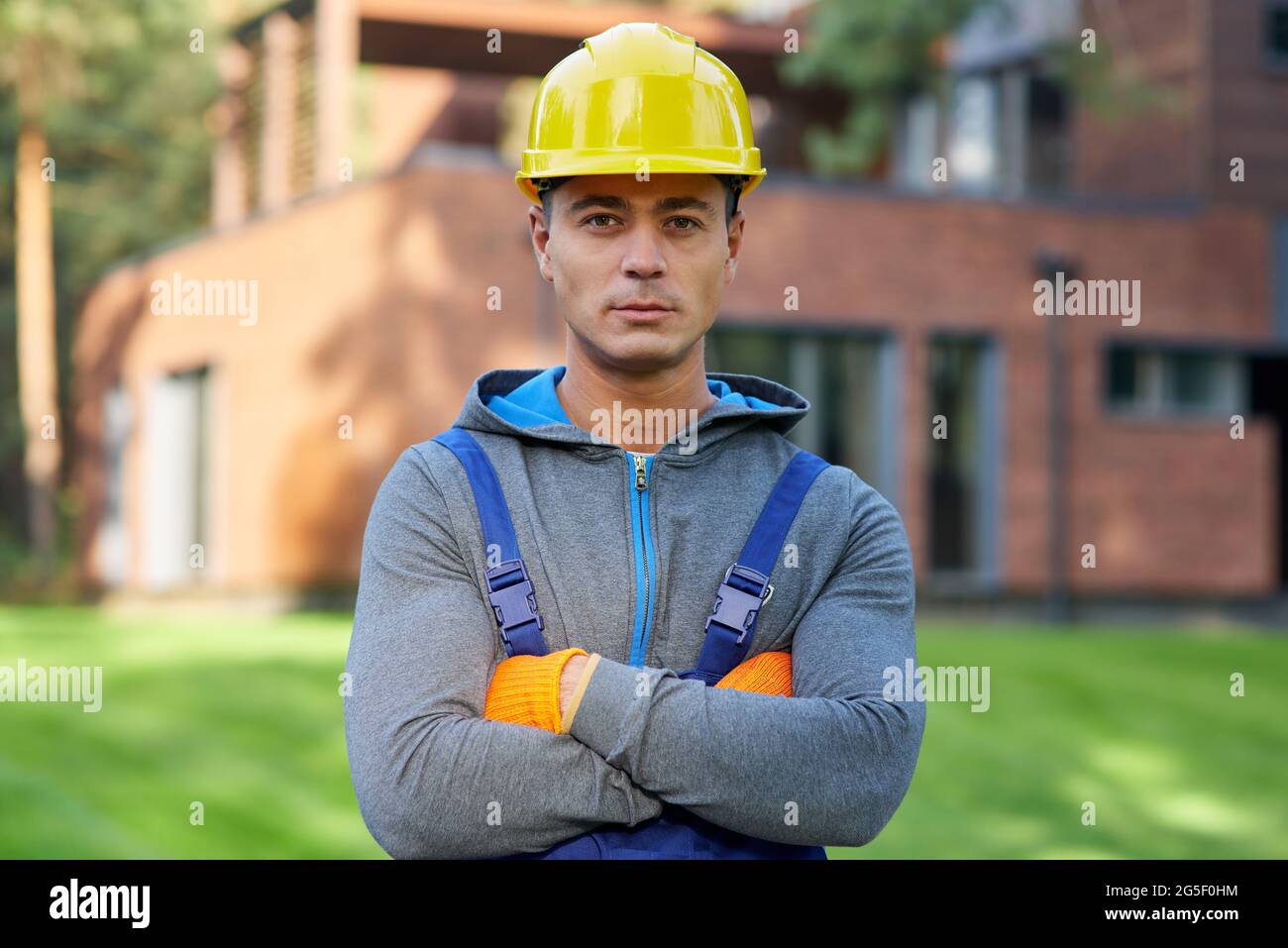 Portrait handsome male architect engineer hi-res stock photography and ...