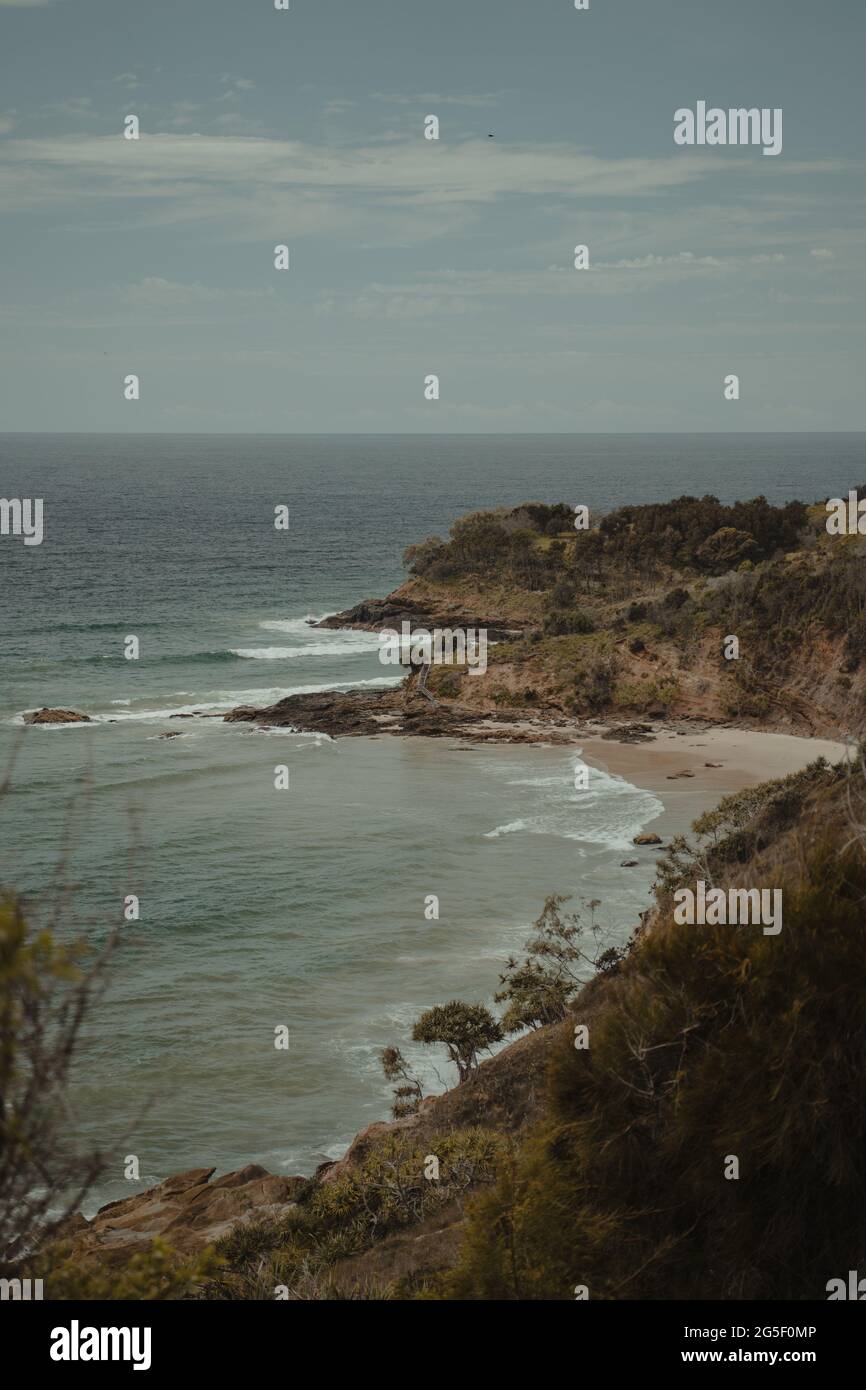 Beach and rocky coastal views near Connor Hurley Point as seen from ...