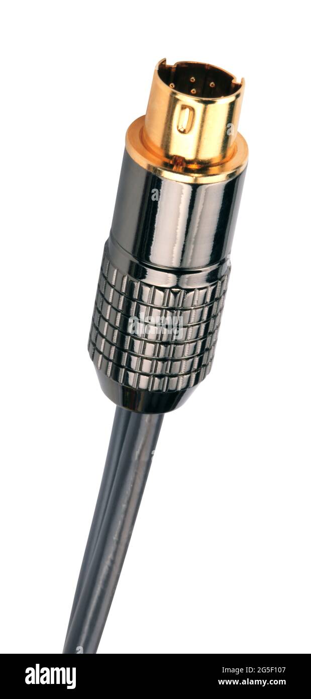 Din connector Cut Out Stock Images & Pictures - Alamy