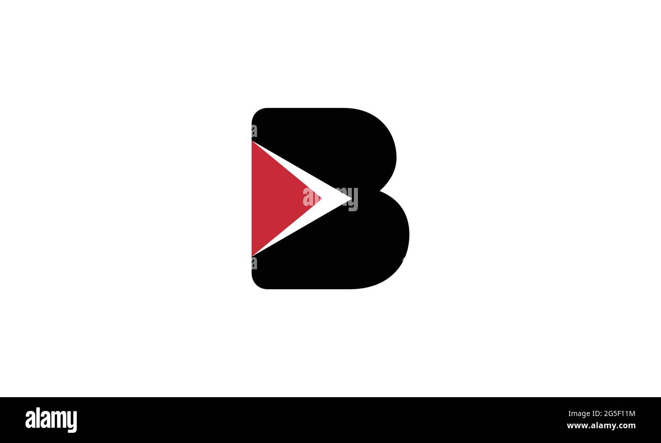 Letter B Creative. Modern Trendy Stylish Brand Logo Design. B Initial ...