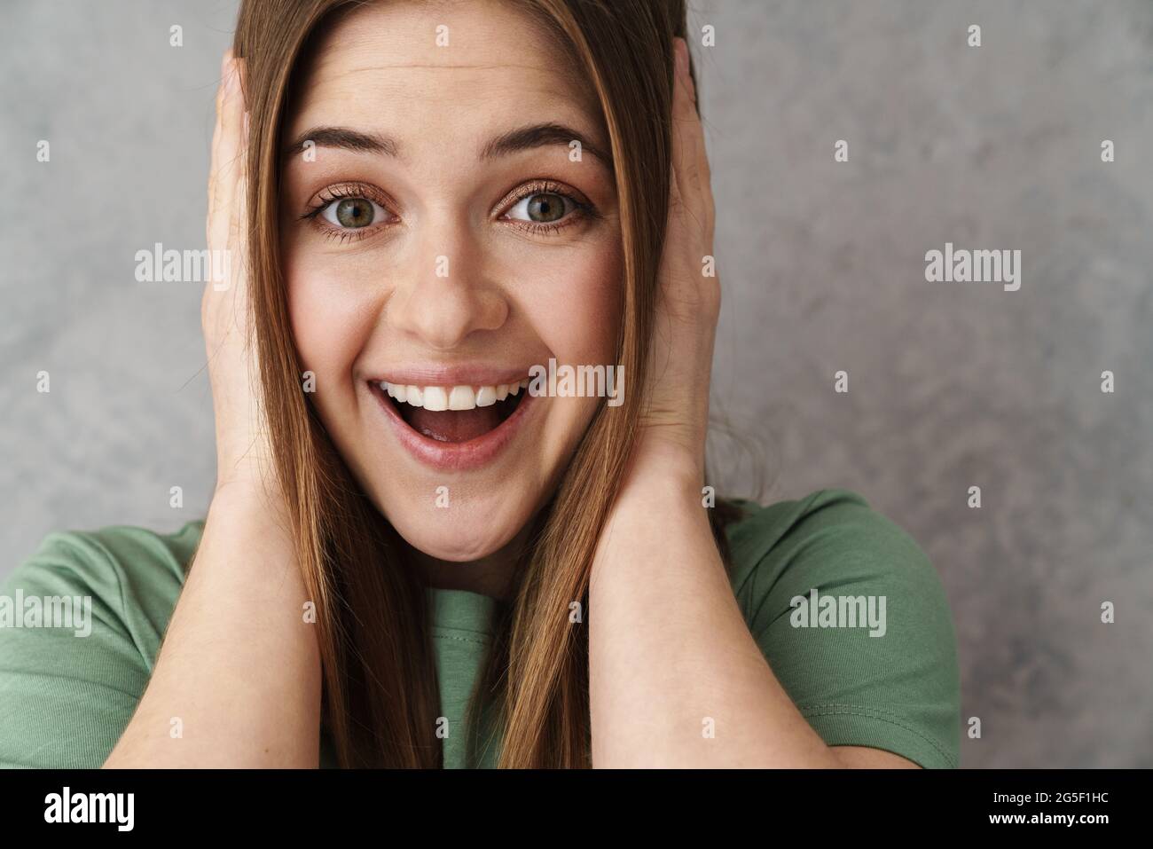 Cover ears hi-res stock photography and images - Alamy