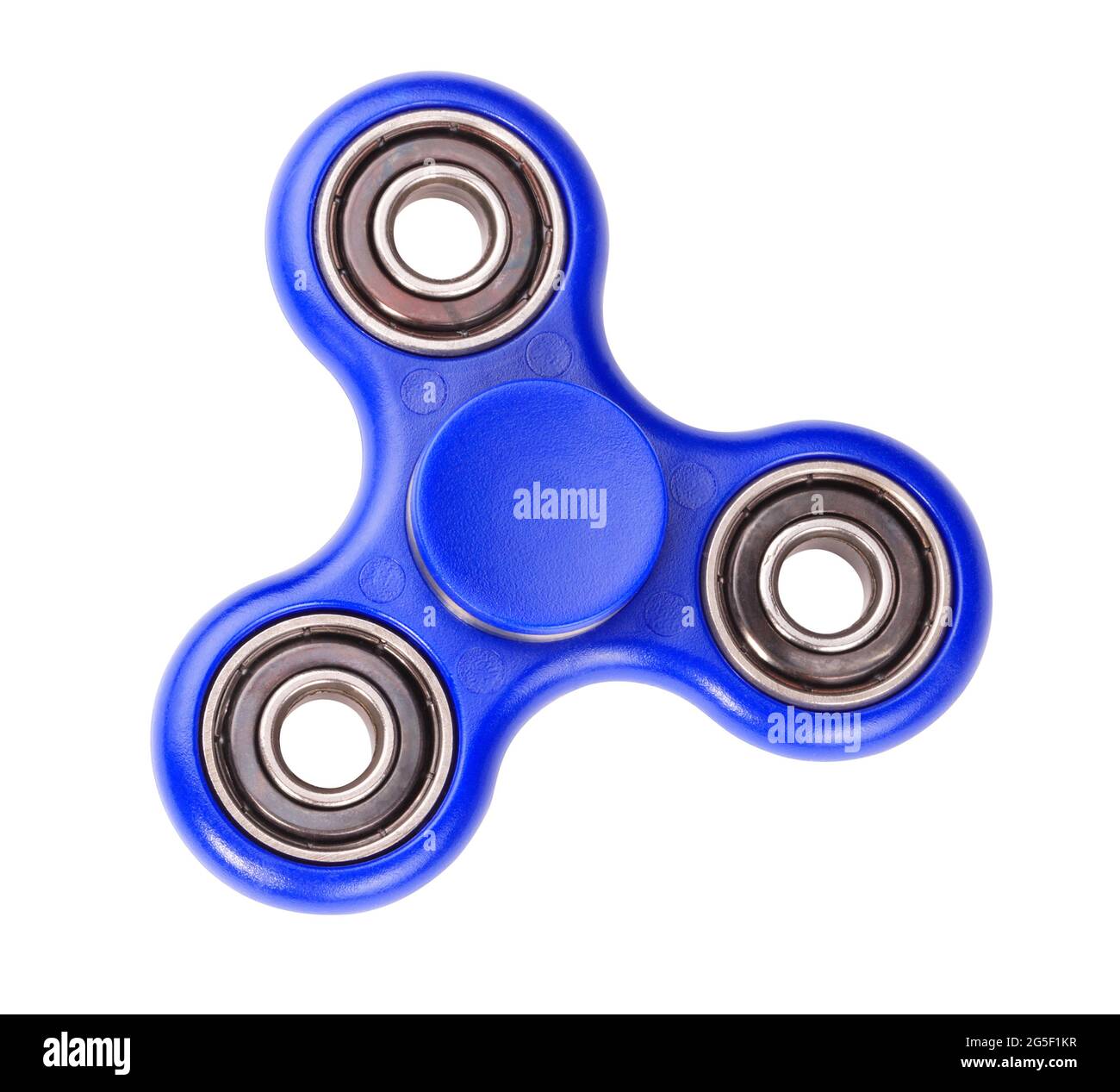 blue plastic toy isolated on white background at day Stock Photo - Alamy