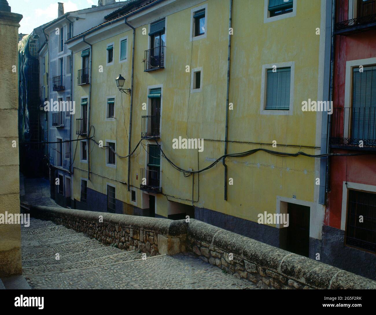 CALLE. Location: EXTERIOR. BASIN. CUENCA. SPAIN Stock Photo - Alamy