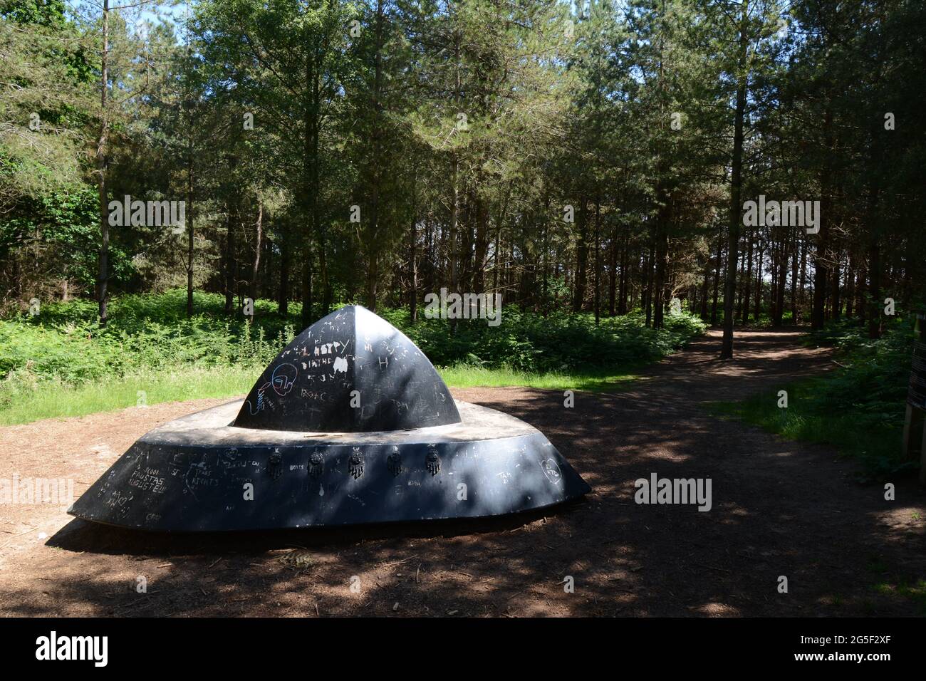 1980 ufo landing incident hi-res stock photography and images - Alamy