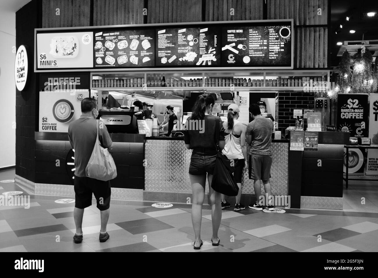 Tampines hub Black and White Stock Photos & Images - Alamy
