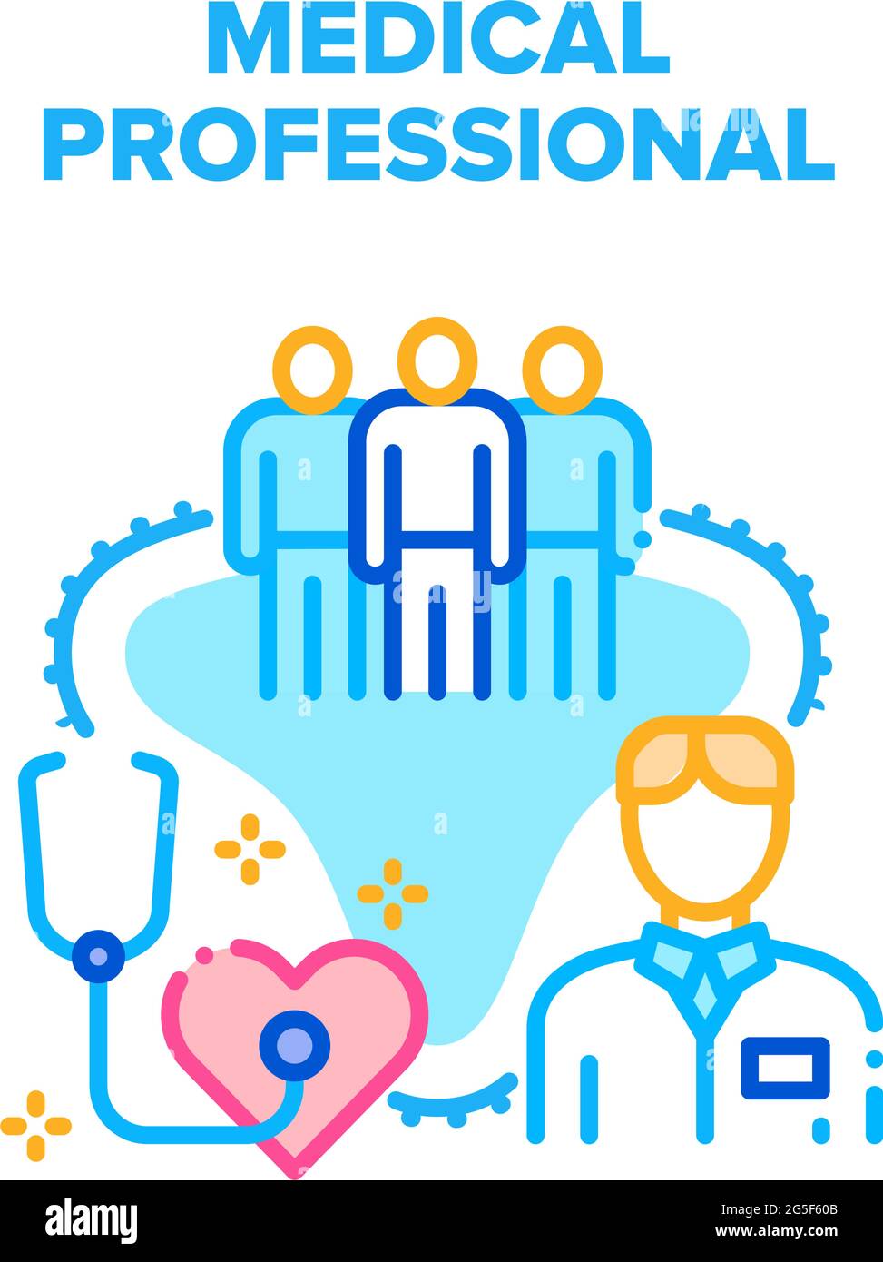 Medical team training Stock Vector Images - Alamy