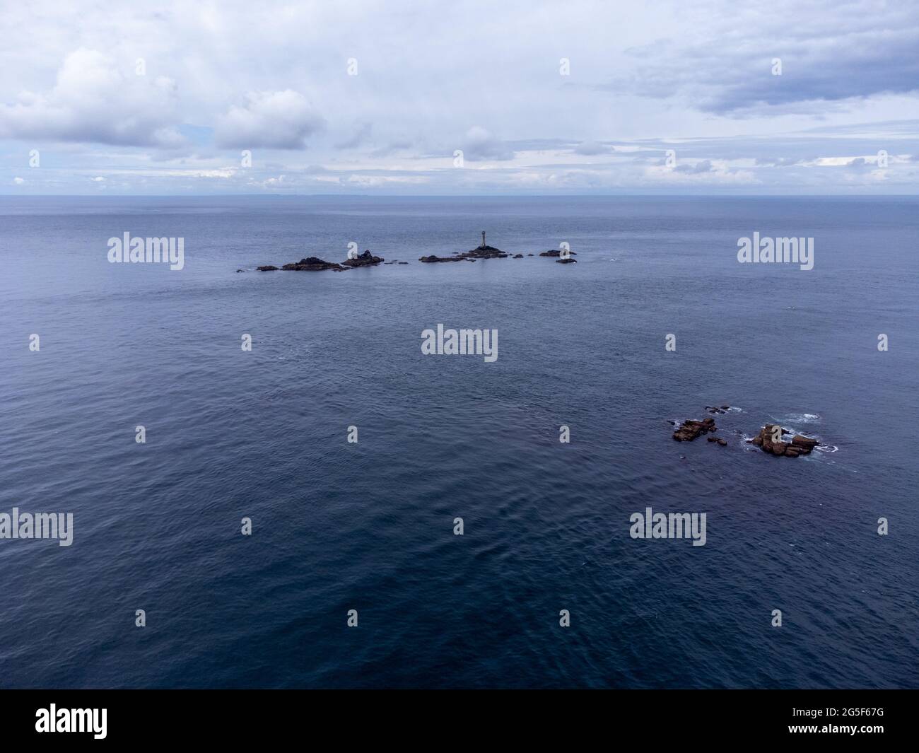 Lands end cornwall drone hi-res stock photography and images - Alamy