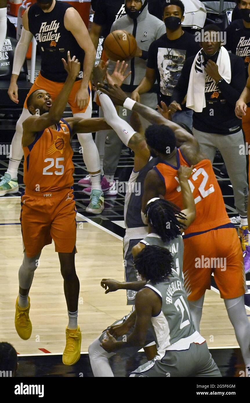 Los Angeles, United States. 27th June, 2021. Los Angeles Clippers guard ...