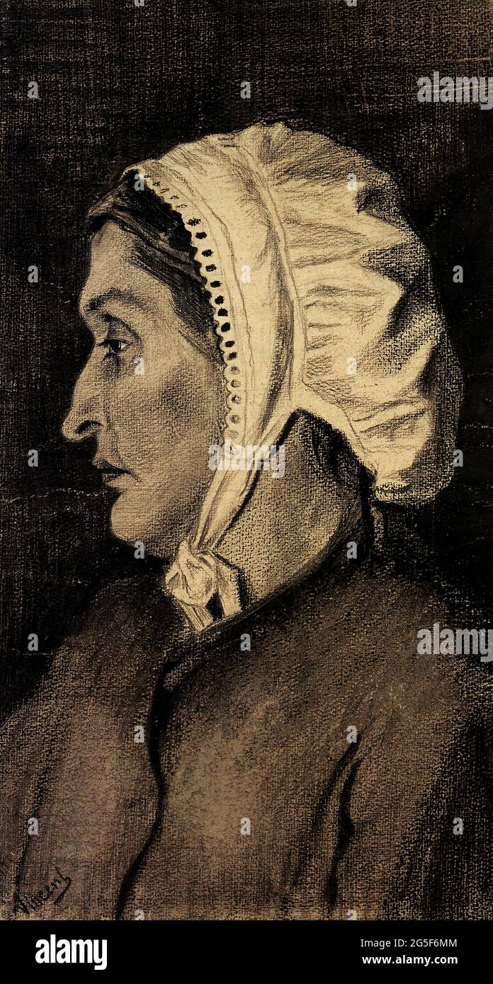Vincent Van Gogh - Head Woman C 1883 Stock Photo - Alamy