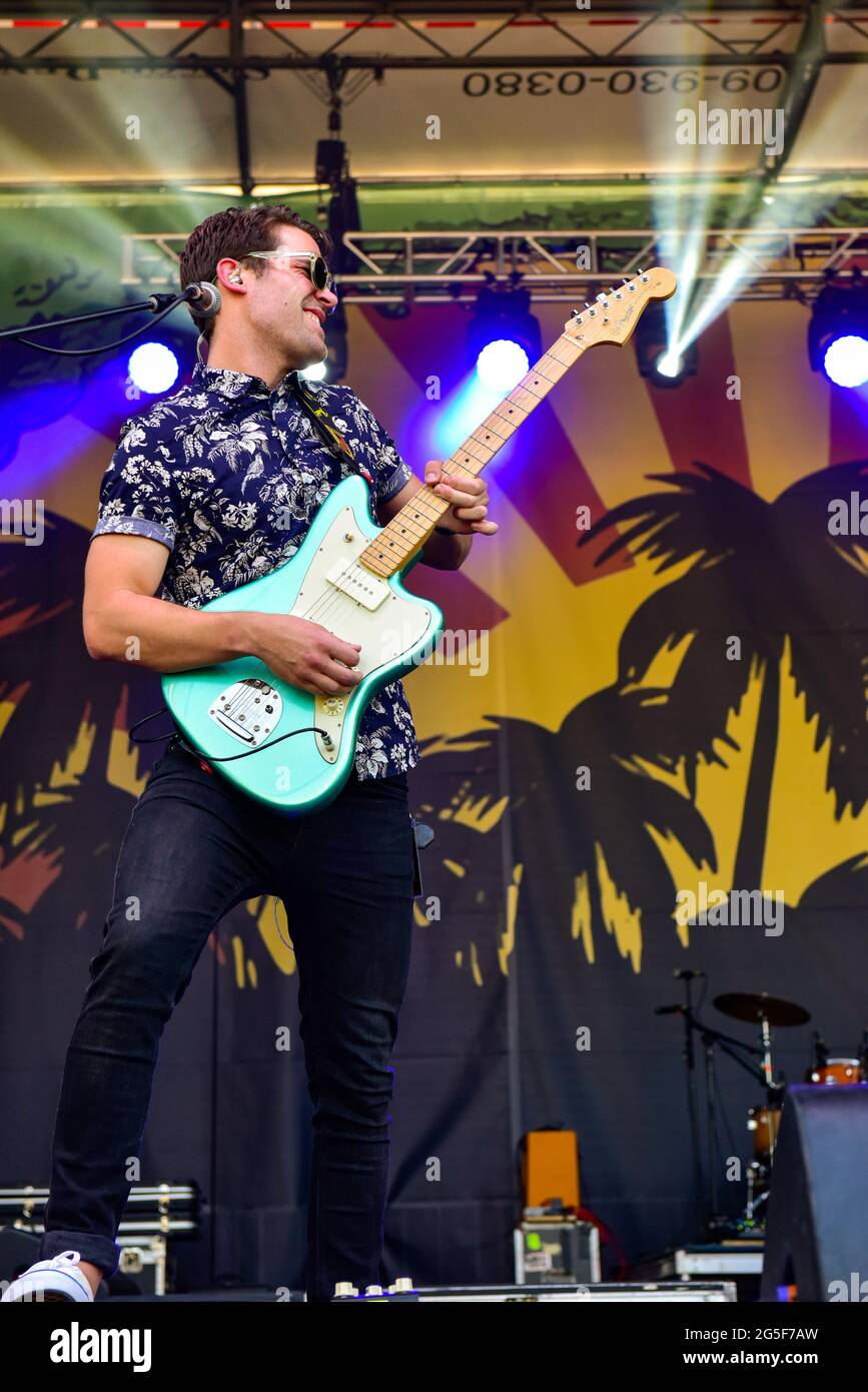 June 26, 2021 - Orange County, California - The band Pacific Dub on ...