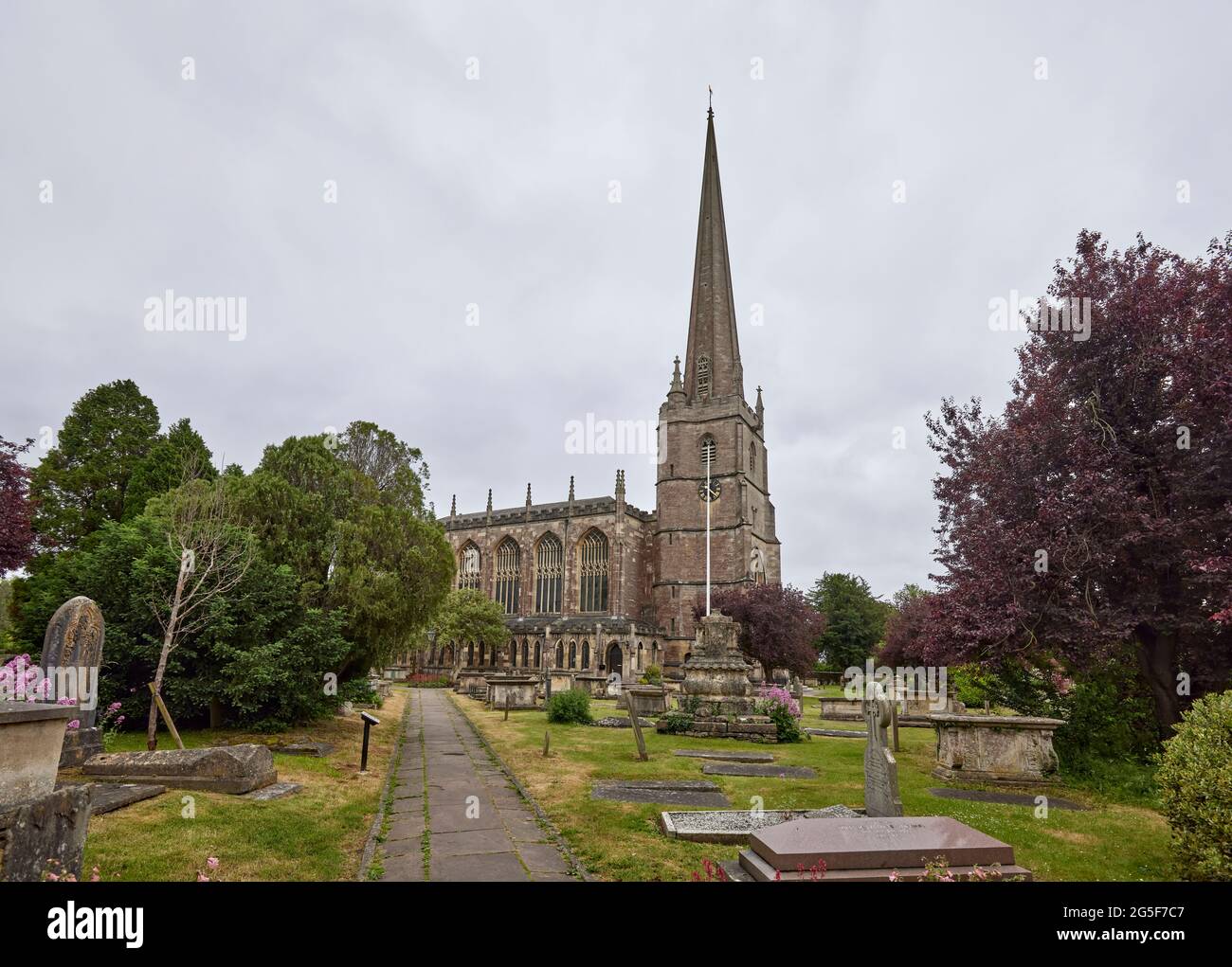 Gothic Revival Anglican Church of St Mary The Virgin in Tetbury, an ...