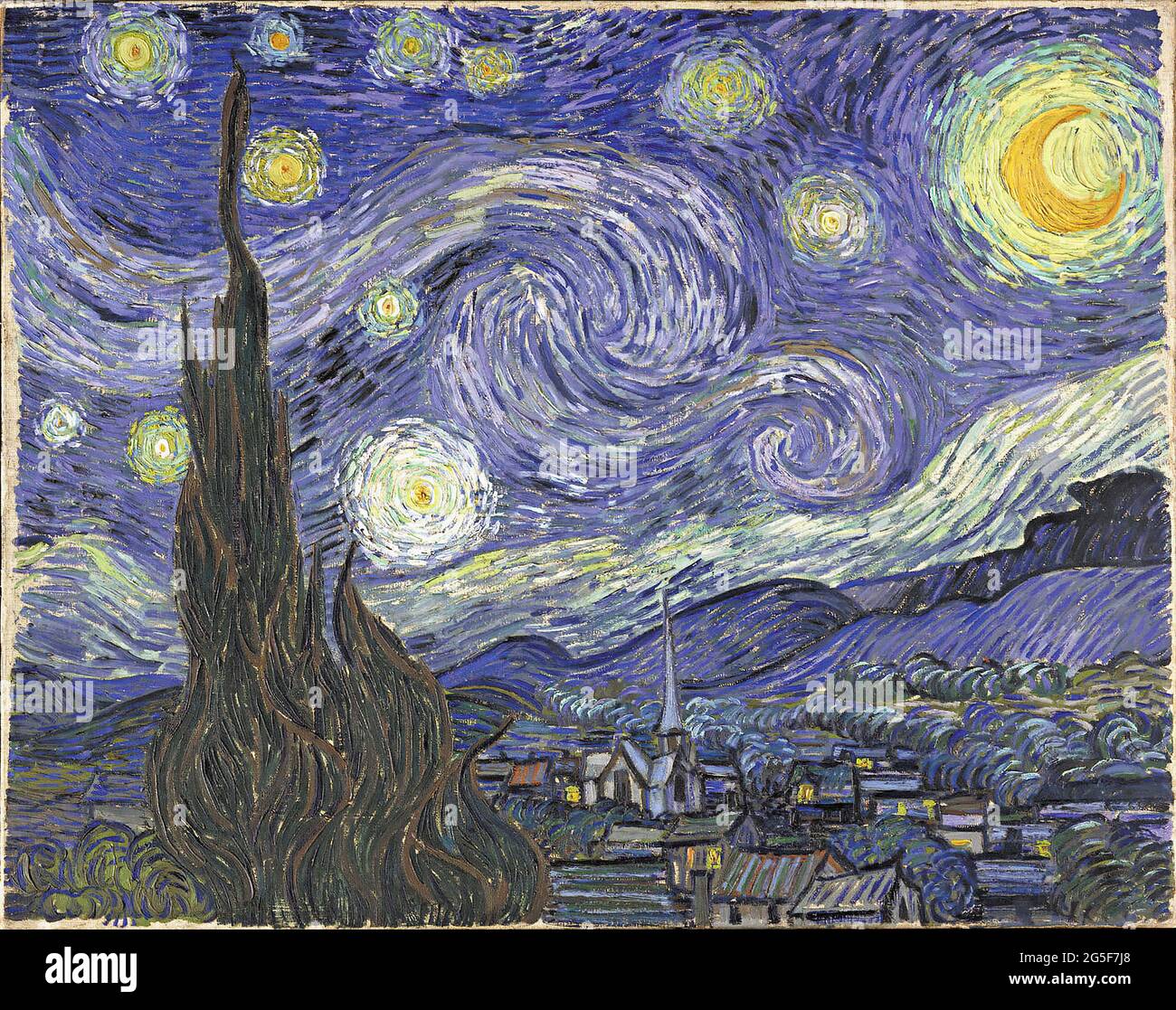Vincent van gogh starry night hi-res stock photography and images - Alamy