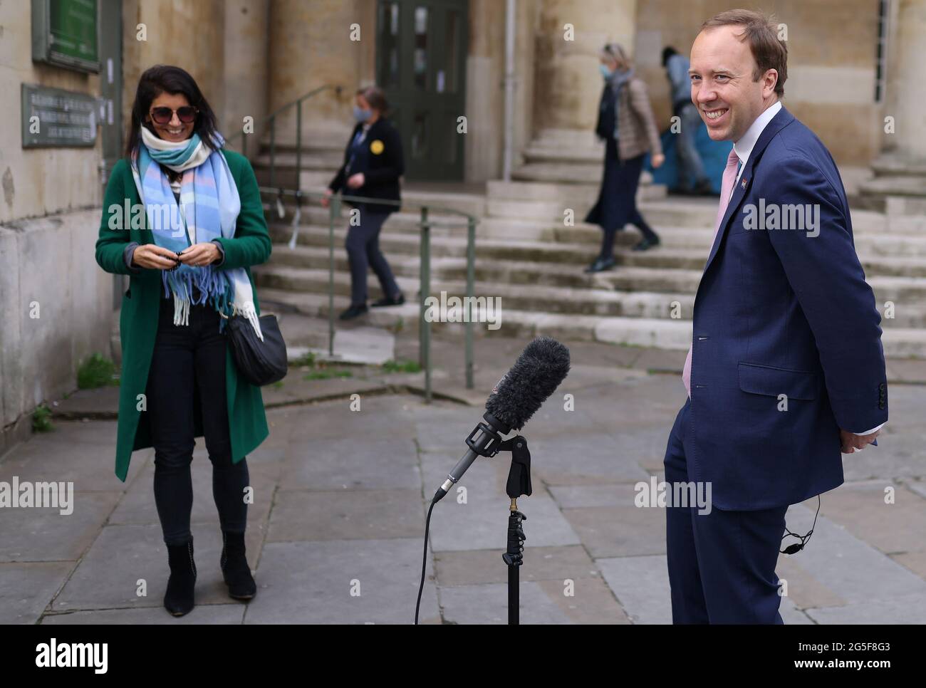 Matt hancock gina hi-res stock photography and images - Alamy