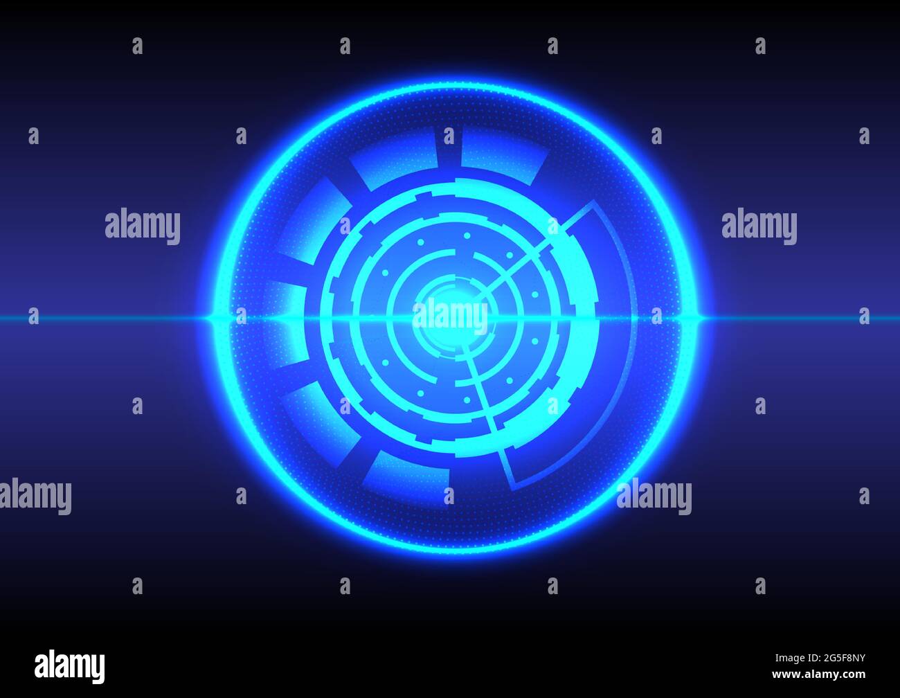 Abstract hi-tech background. Futuristic interface. Virtual reality ...