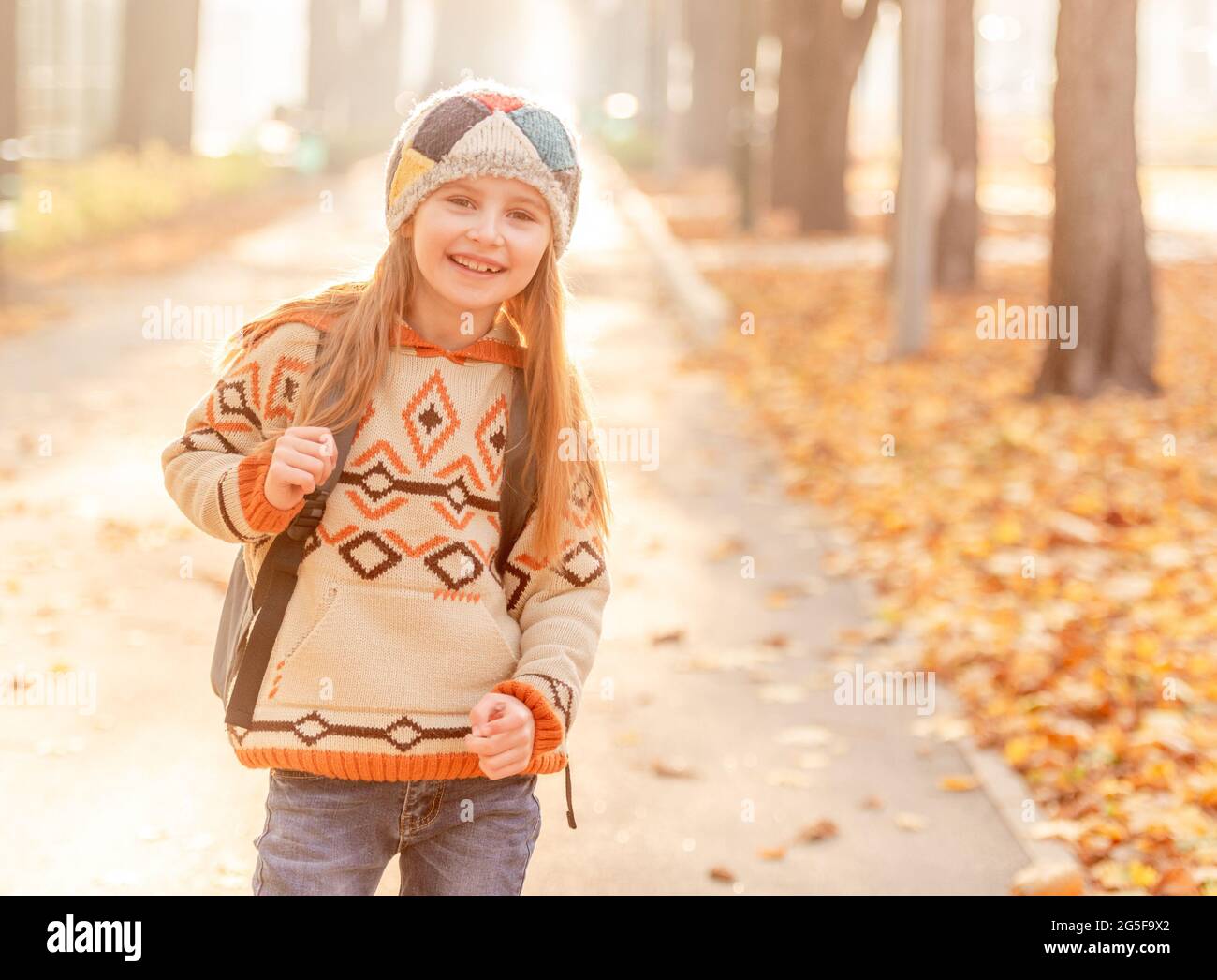 Sunny happy school environment hi-res stock photography and images - Alamy