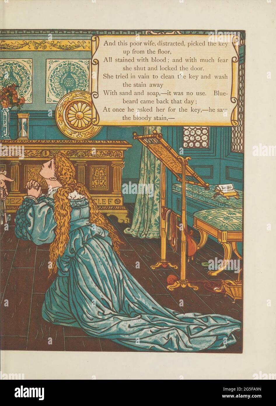 Bluebeard by Walter Crane and Edmund Evans, Published in London & New ...