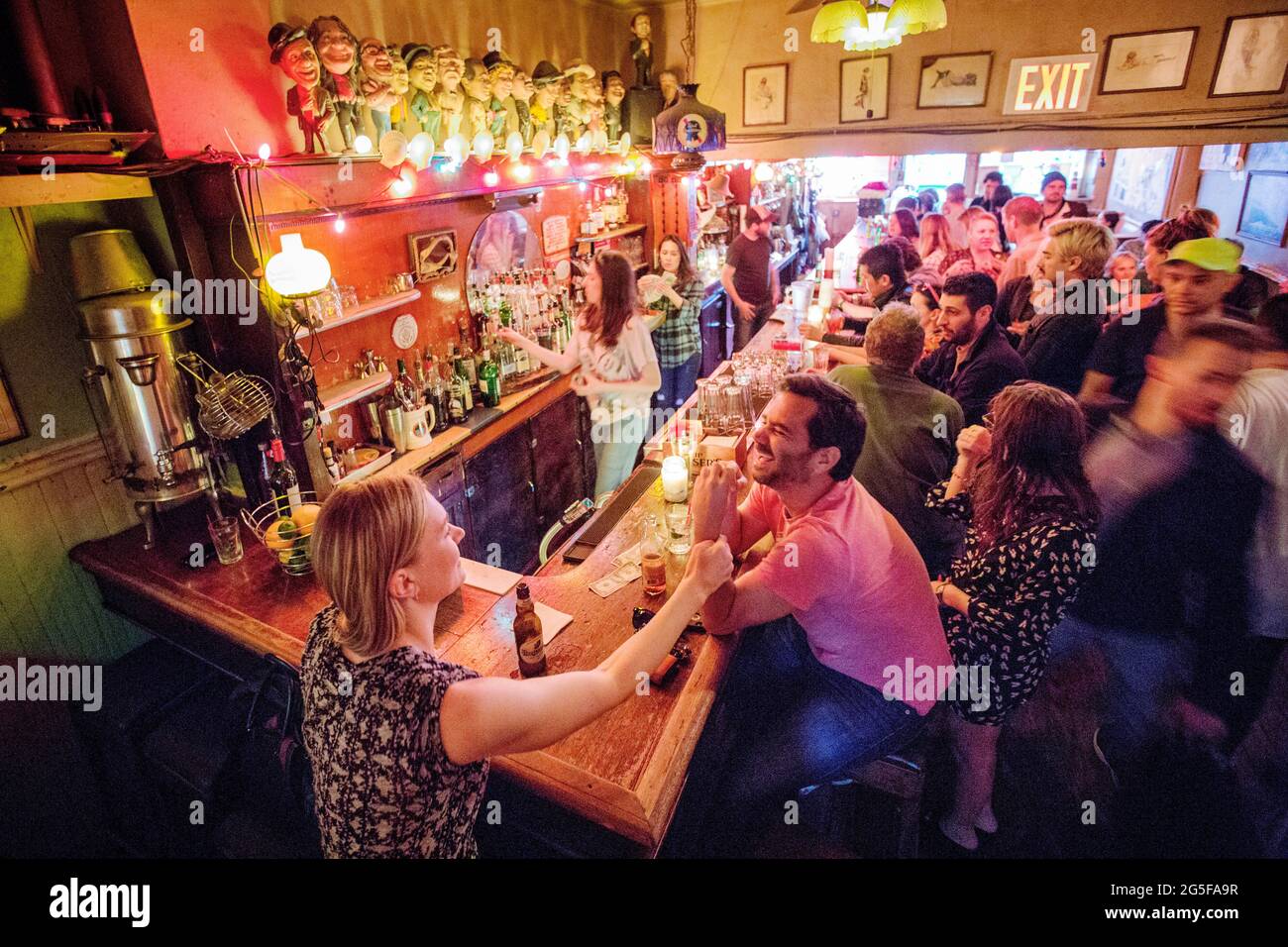 Sunny's Bar in Red Hook, Brooklyn. The old school, working class bar ...