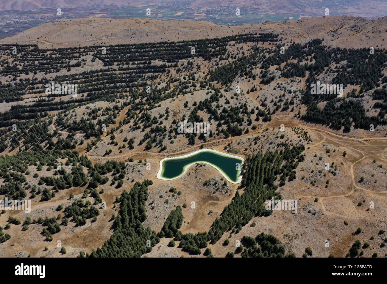 Barouk Biosphere Reserve in Lebanon Stock Photo - Alamy