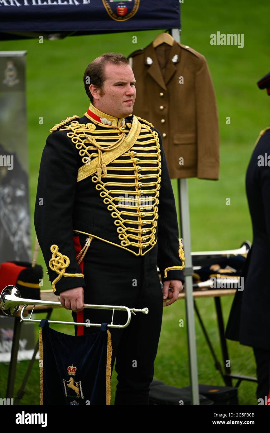 Chalke Valley History Festival Stock Photo - Alamy