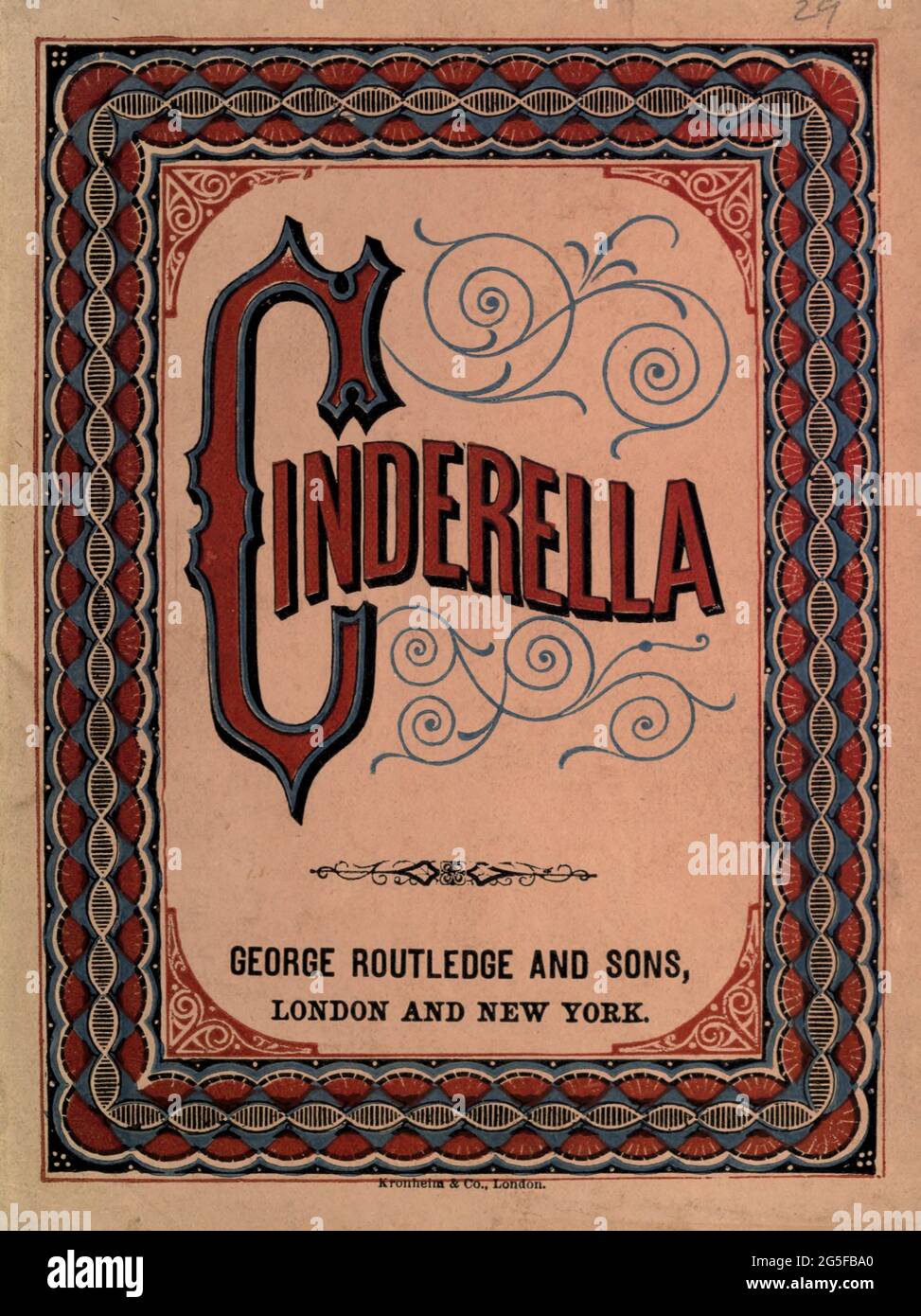 Cinderella book cover hi-res stock photography and images - Alamy