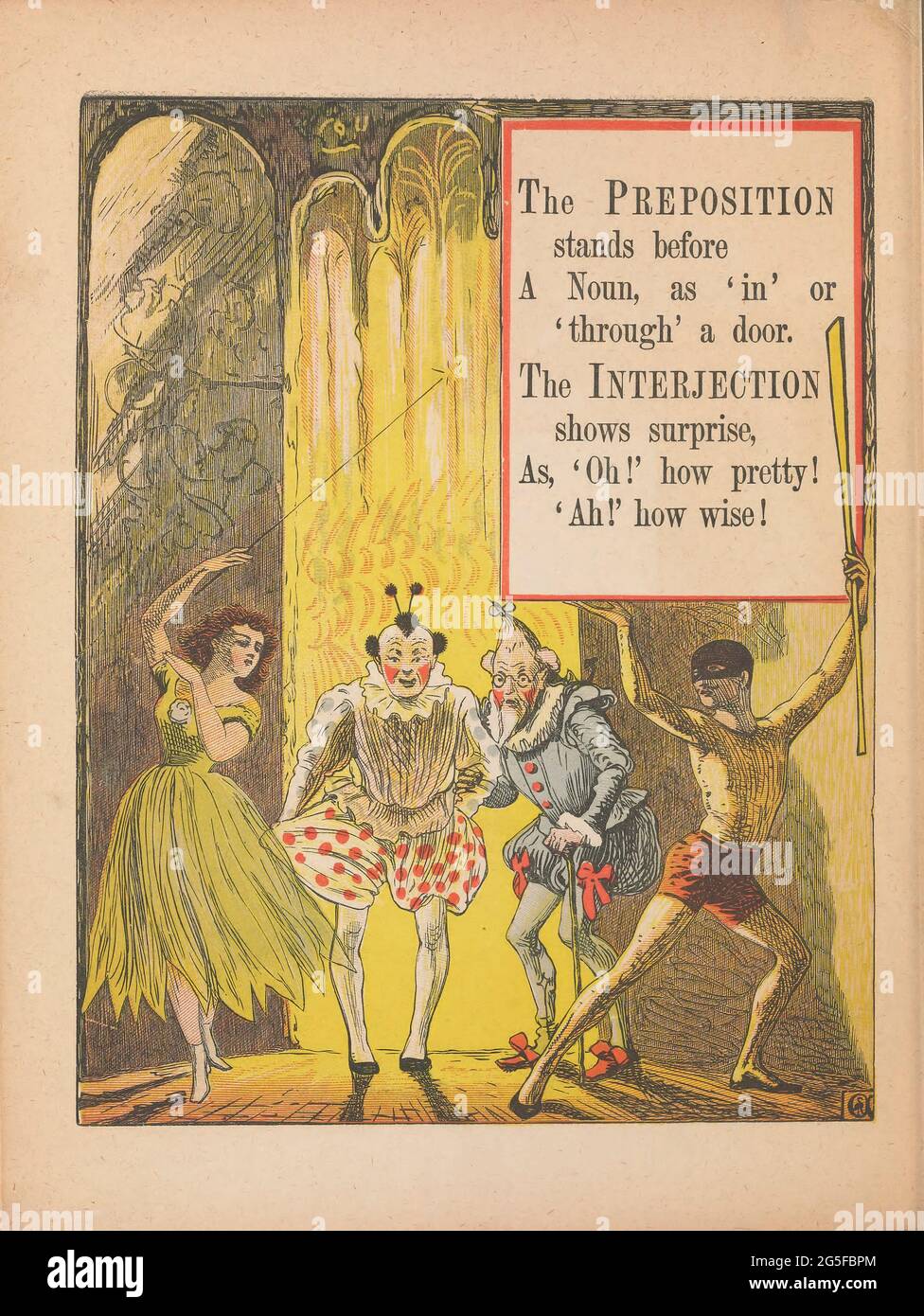 Grammar in rhyme by Walter Crane and Edmund Evans, Published in London ...