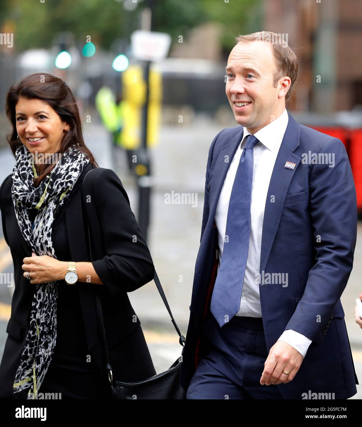 Matt hancock gina hi-res stock photography and images - Alamy