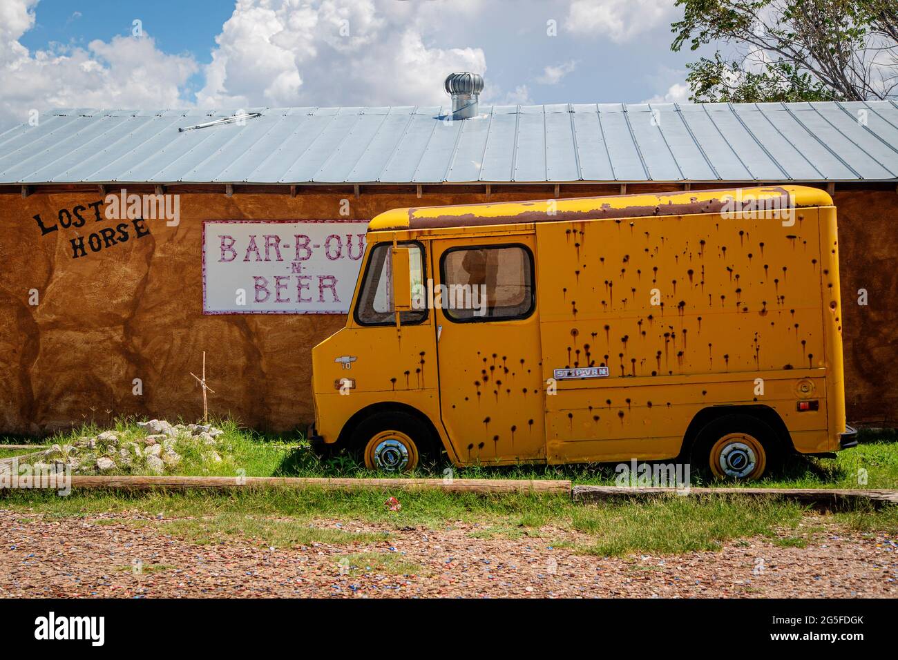 Scenes from Marfa Stock Photo - Alamy