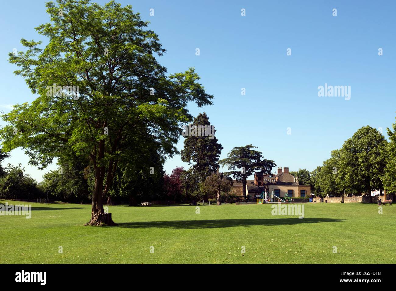 Brackley Park, Brackley, Northamptonshire, England, UK Stock Photo - Alamy