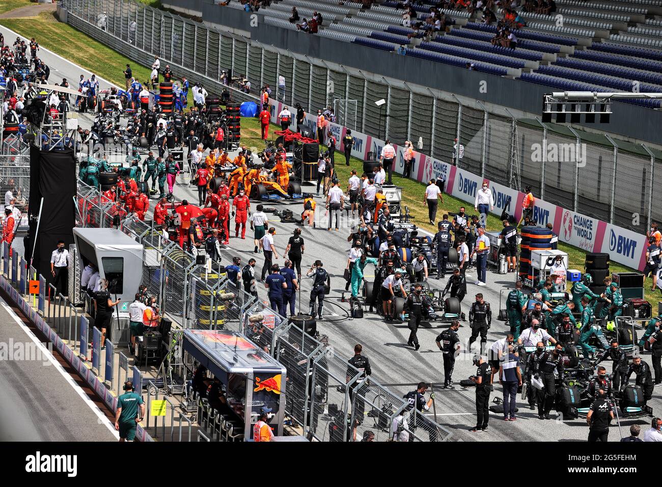 Spielberg, Austria. 27th June, 2021. Lewis Hamilton (GBR) Mercedes AMG ...