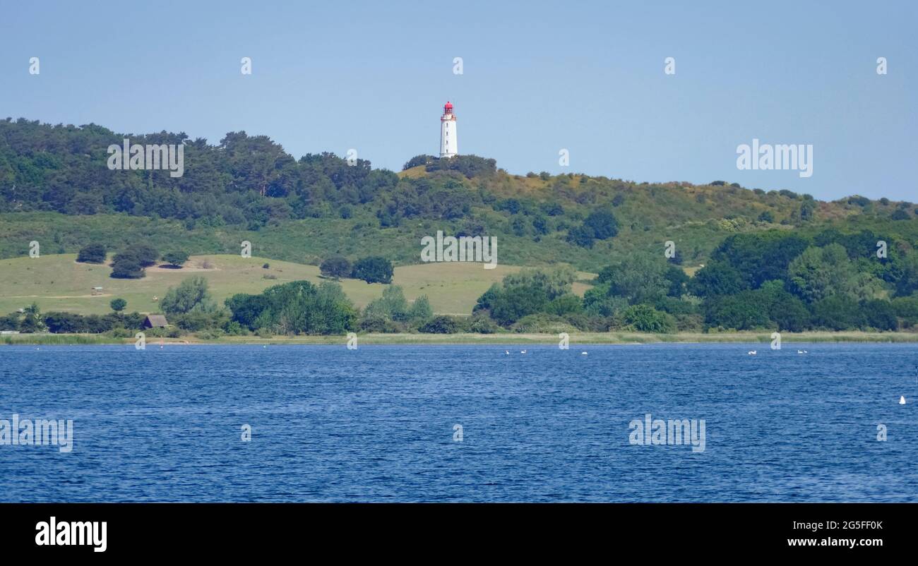 Dornbusch Lighthouse at Hiddensee island in Germany Stock Photo - Alamy