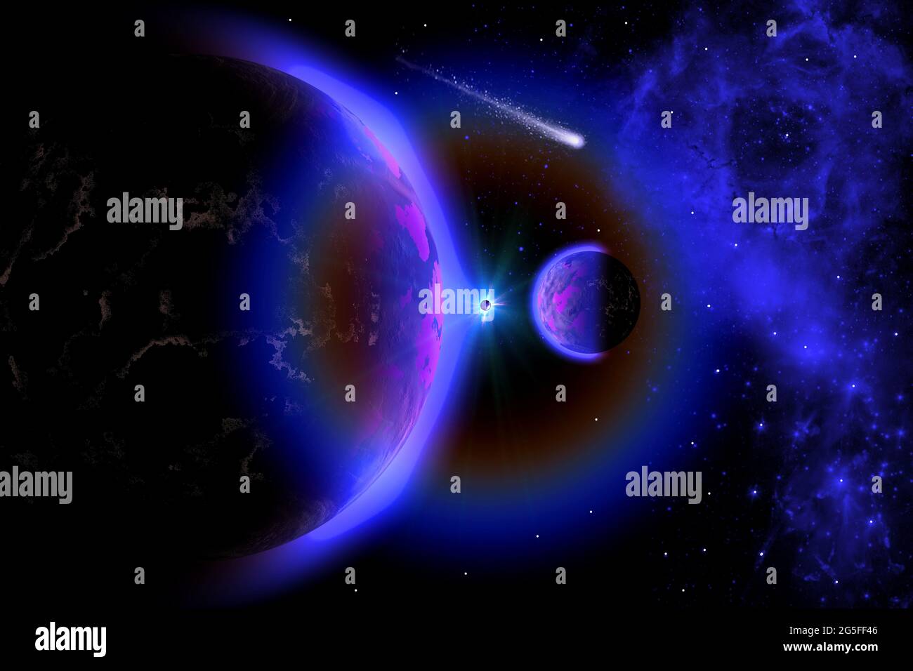 Habitable worlds hi-res stock photography and images - Alamy