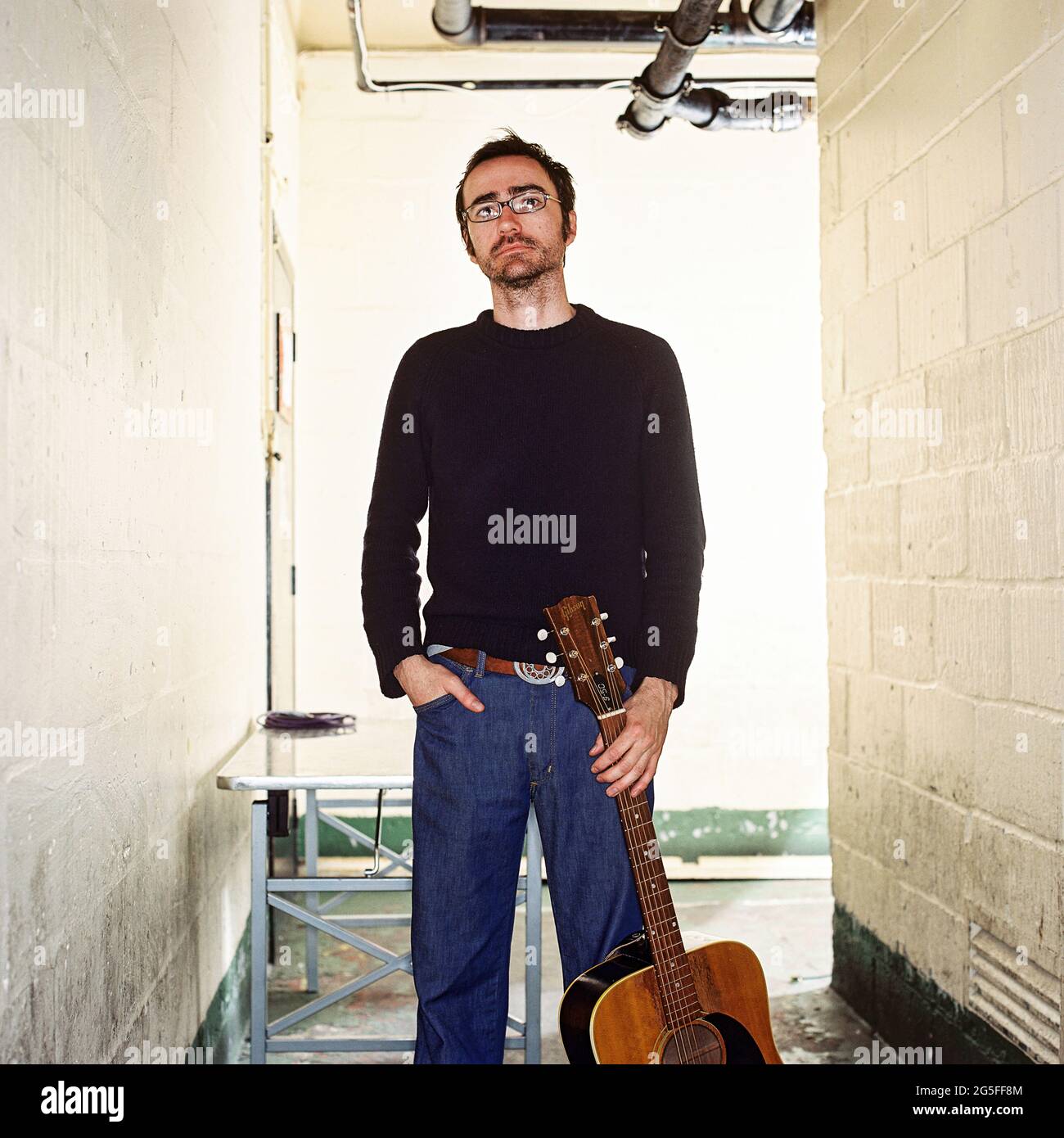 James Mercer musician and lead singer of The Shins, photographed ...