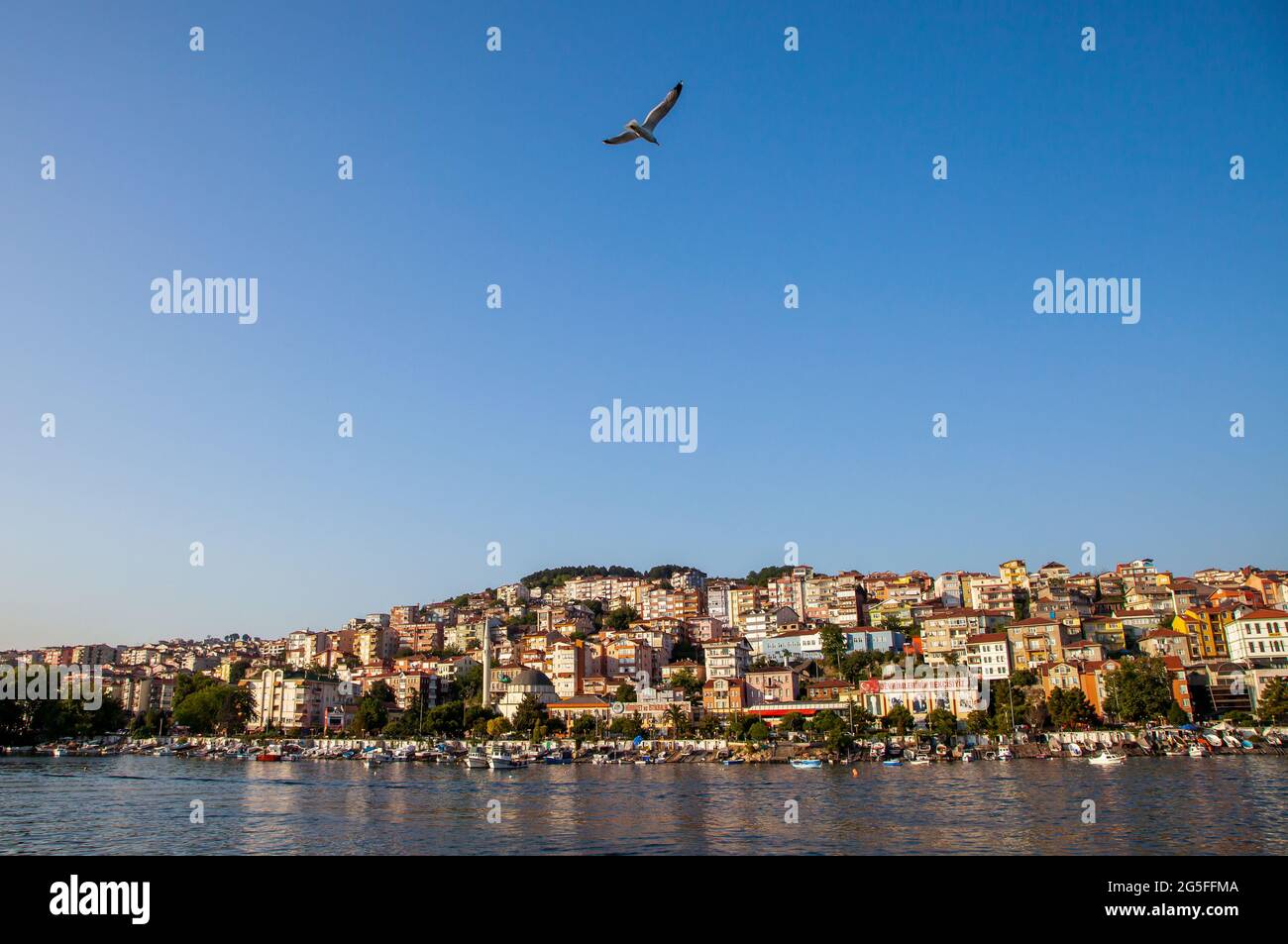 Karadeniz Eregli,Zonguldak/Turkey - 8/25/2013:View of Zonguldak Eregli ...