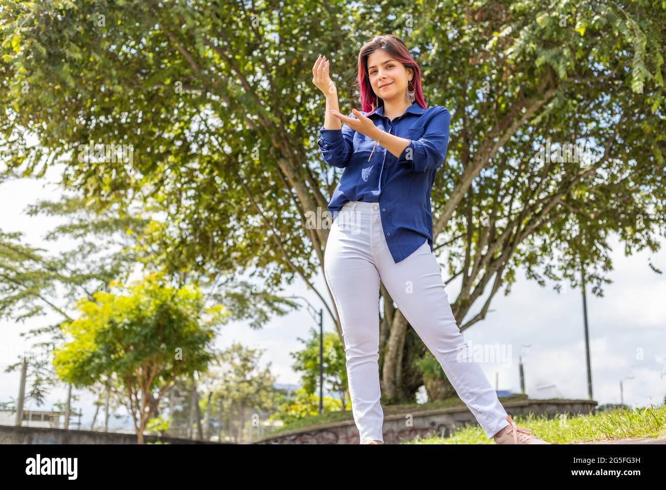 Latina hands hi-res stock photography and images - Alamy