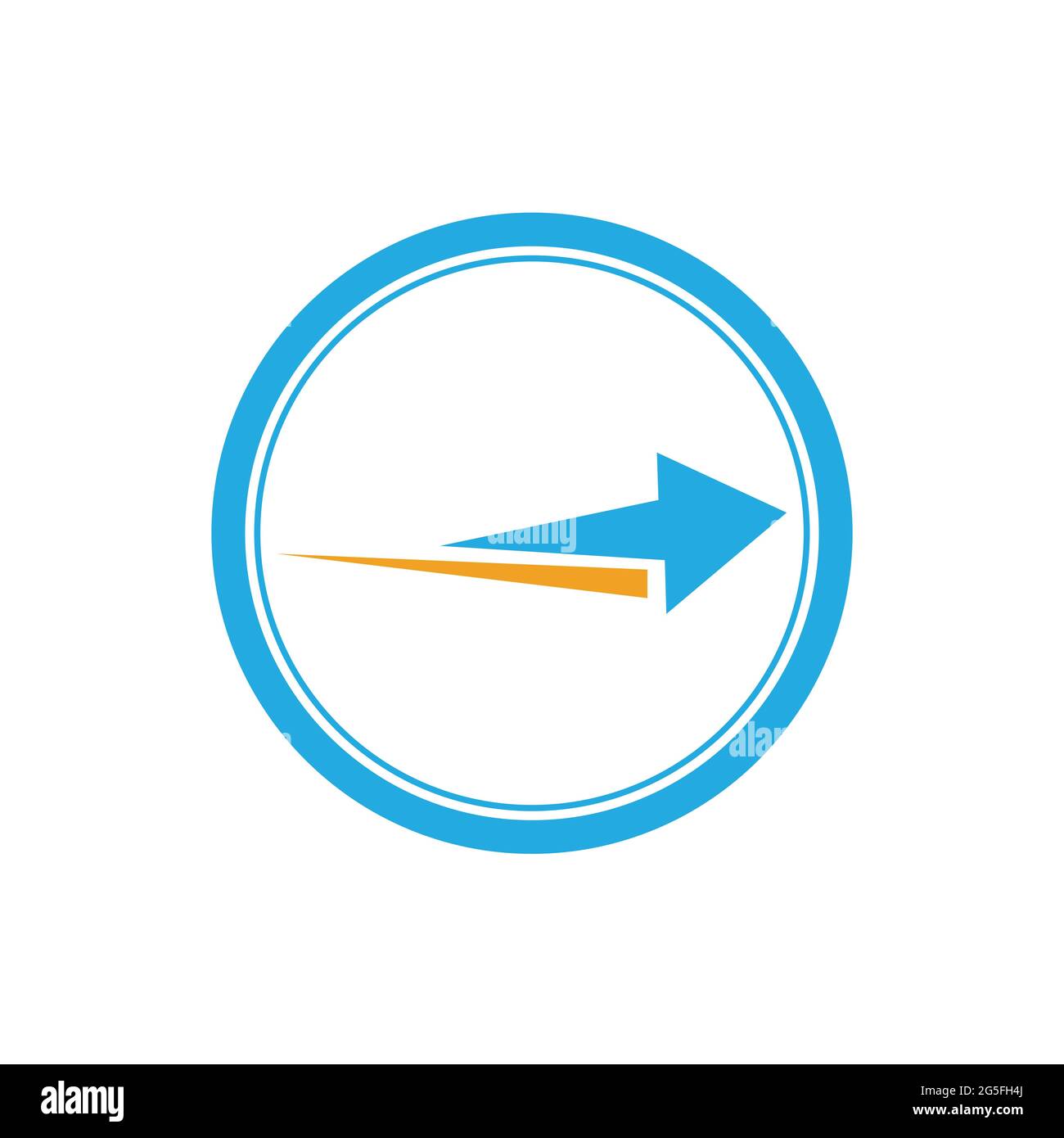 business arrow logo illustration design Stock Vector Image & Art - Alamy