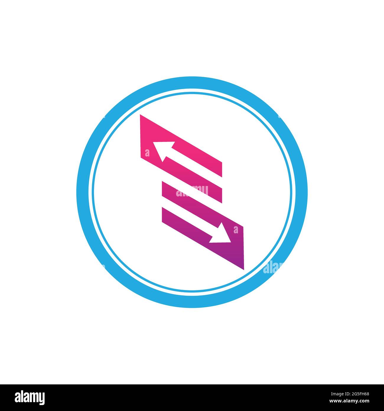 business arrow logo illustration design Stock Vector Image & Art - Alamy