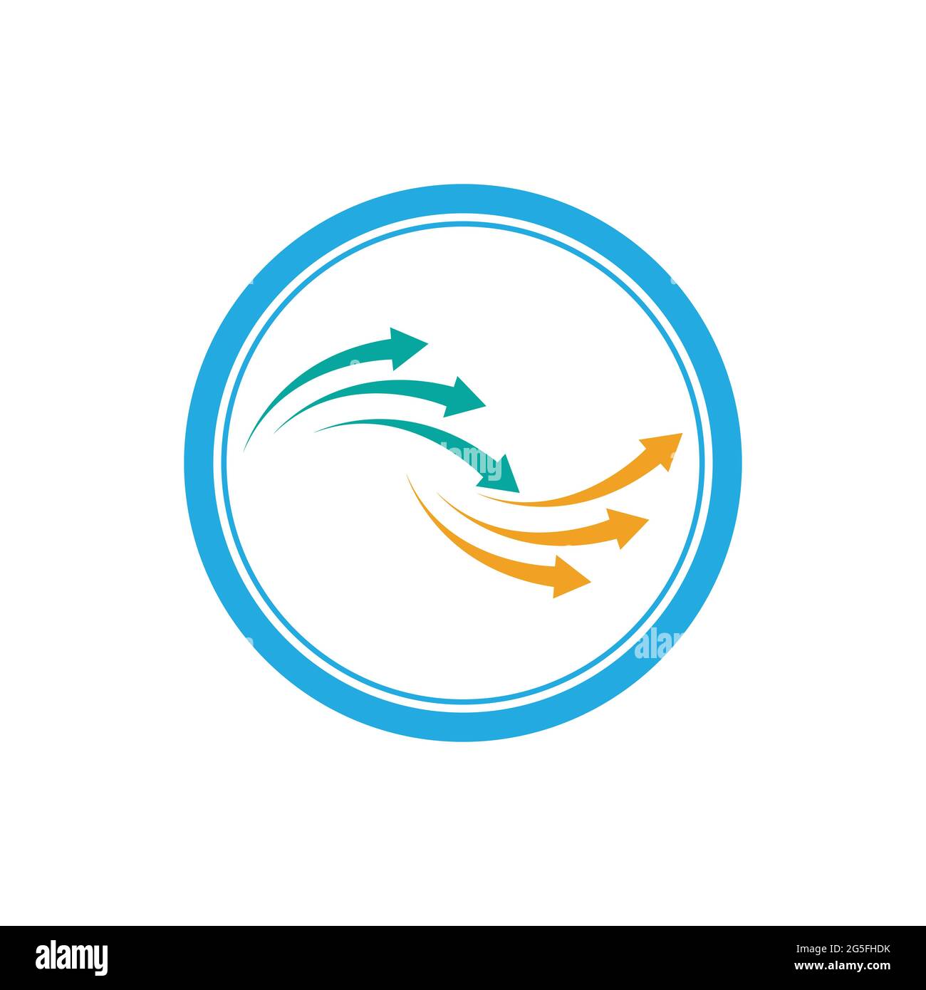 business arrow logo illustration design Stock Vector Image & Art - Alamy