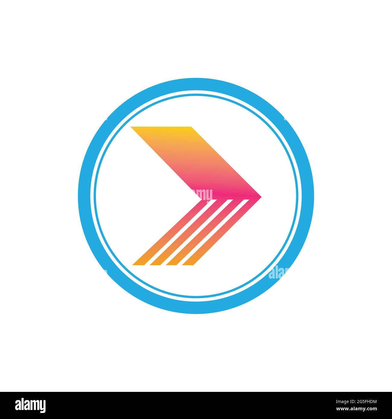 business arrow logo illustration design Stock Vector Image & Art - Alamy