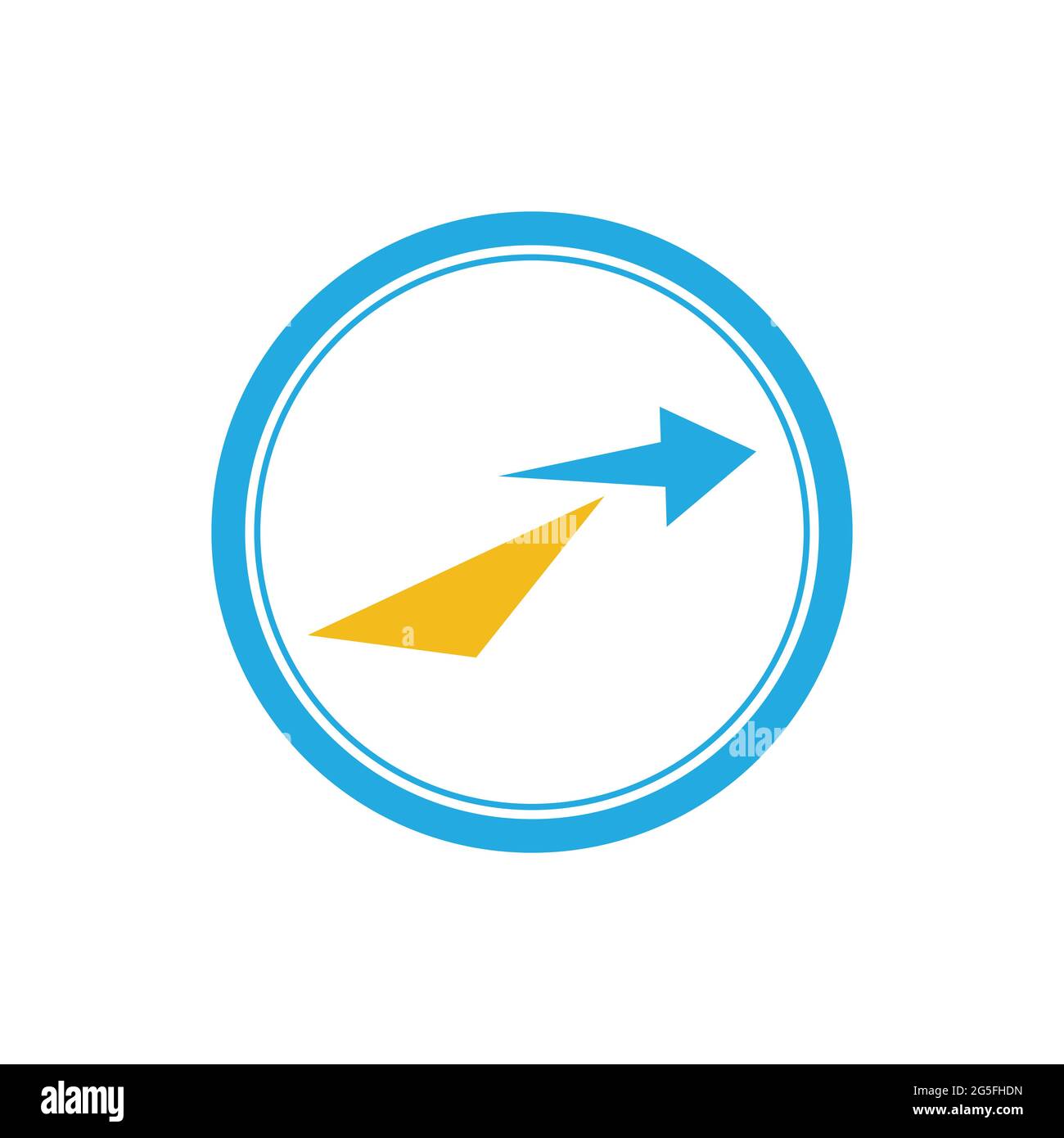 business arrow logo illustration design Stock Vector Image & Art - Alamy
