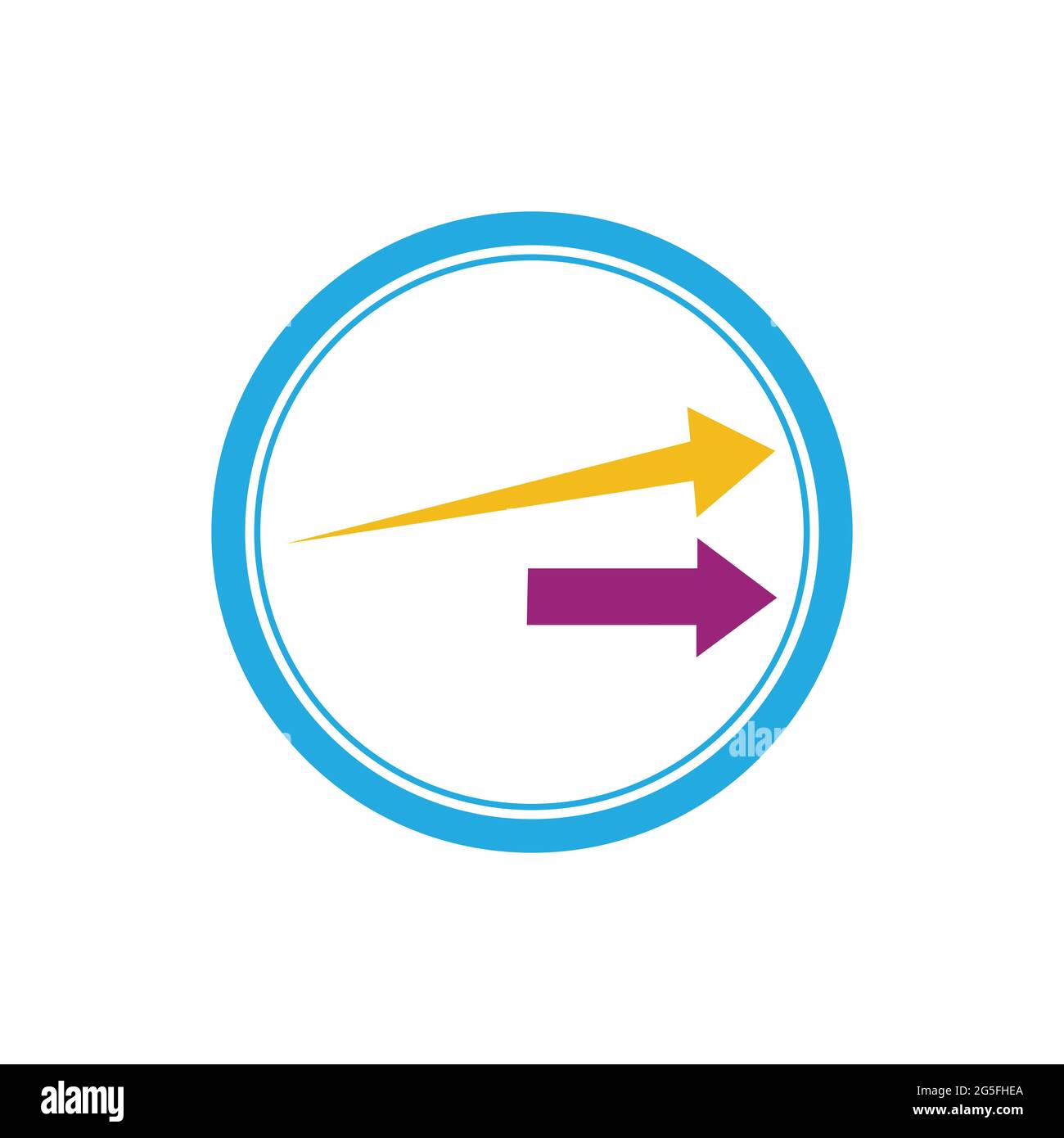 business arrow logo illustration design Stock Vector Image & Art - Alamy