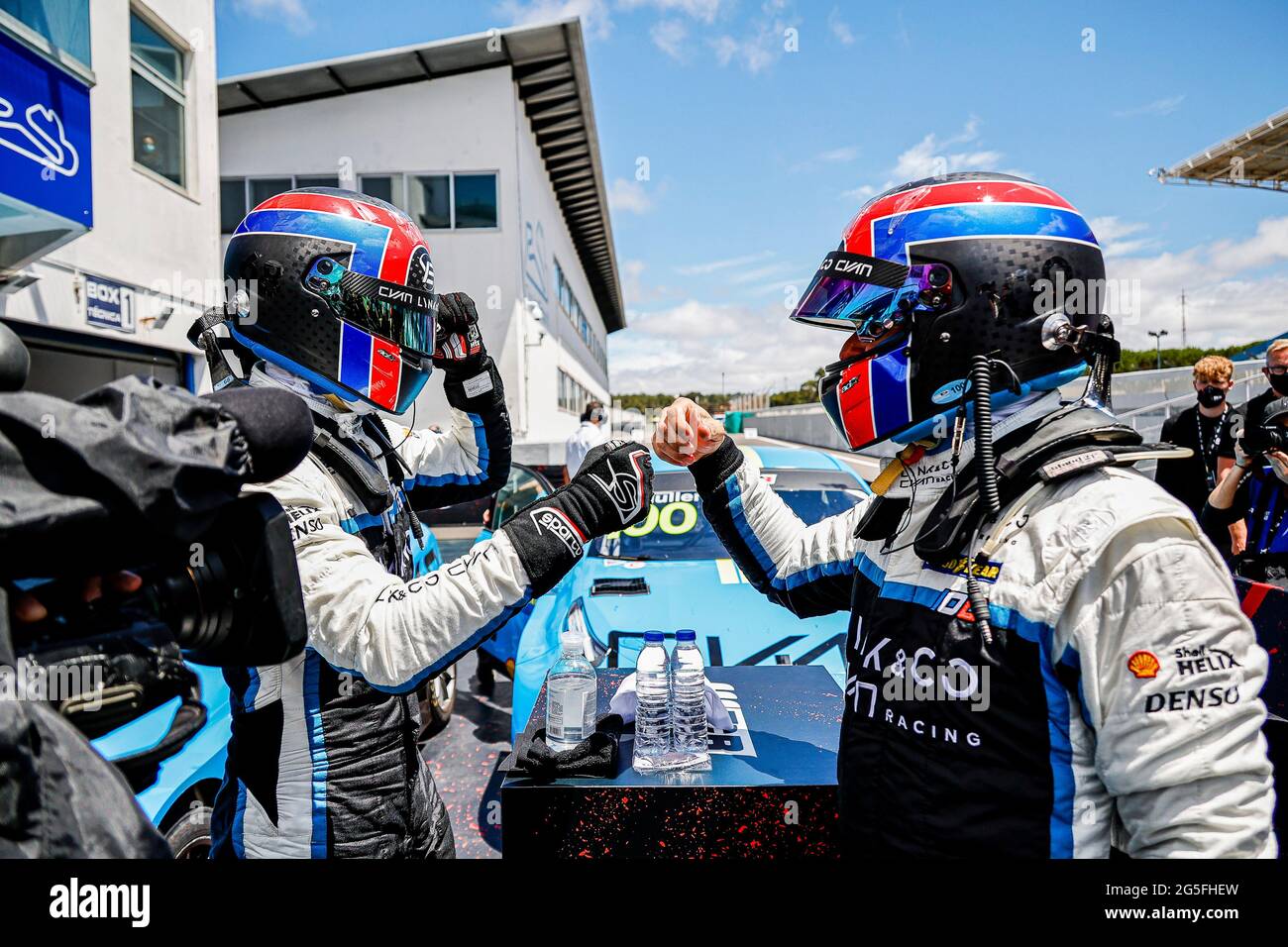 Estoril, Portugal. 27th June, 2021. Ehrlacher Yann (fra), Cyan Racing ...