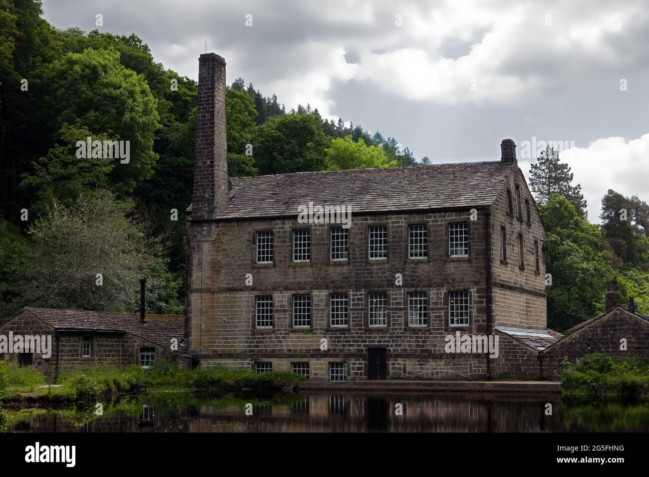 Yorkshire mill wheel hi-res stock photography and images - Alamy