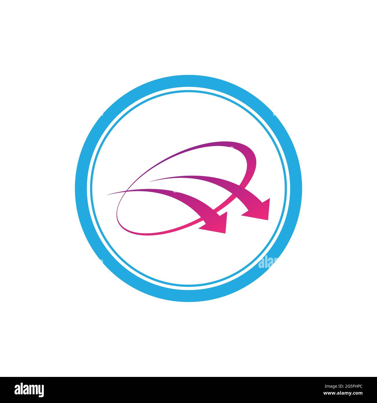 business arrow logo illustration design Stock Vector Image & Art - Alamy