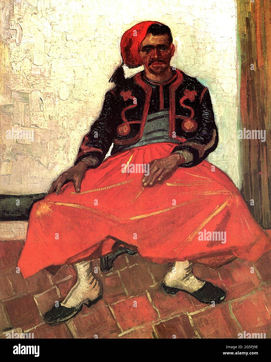 Vincent Van Gogh - Zouave 1888 1 1888 Stock Photo - Alamy
