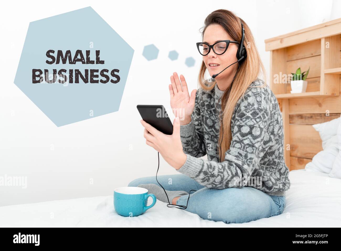 Writing displaying text Small Business. Conceptual photo an ...