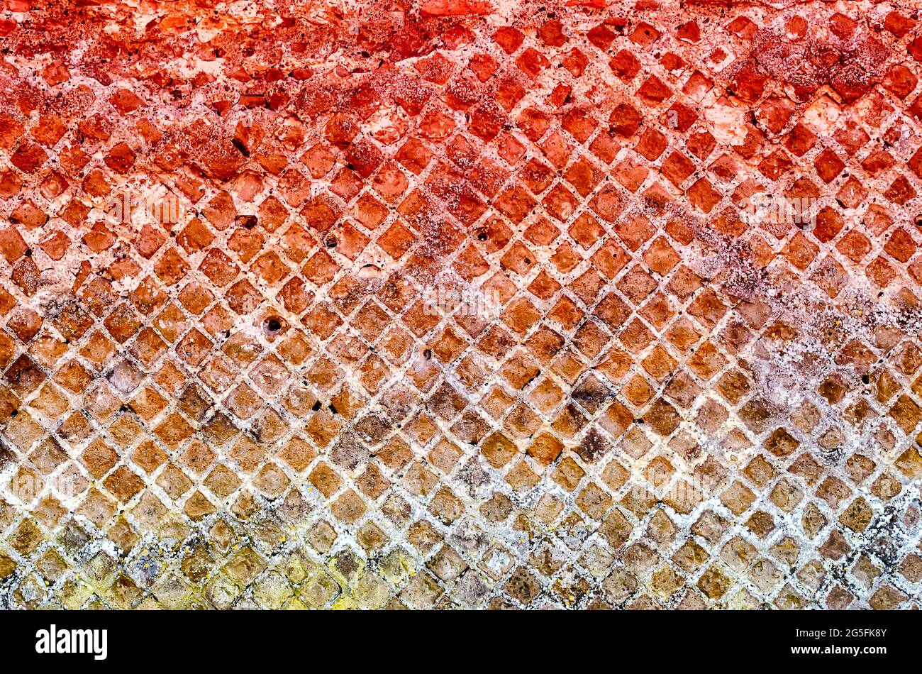 Red Stone Brick Wall Texture with copy space, may use as background ...