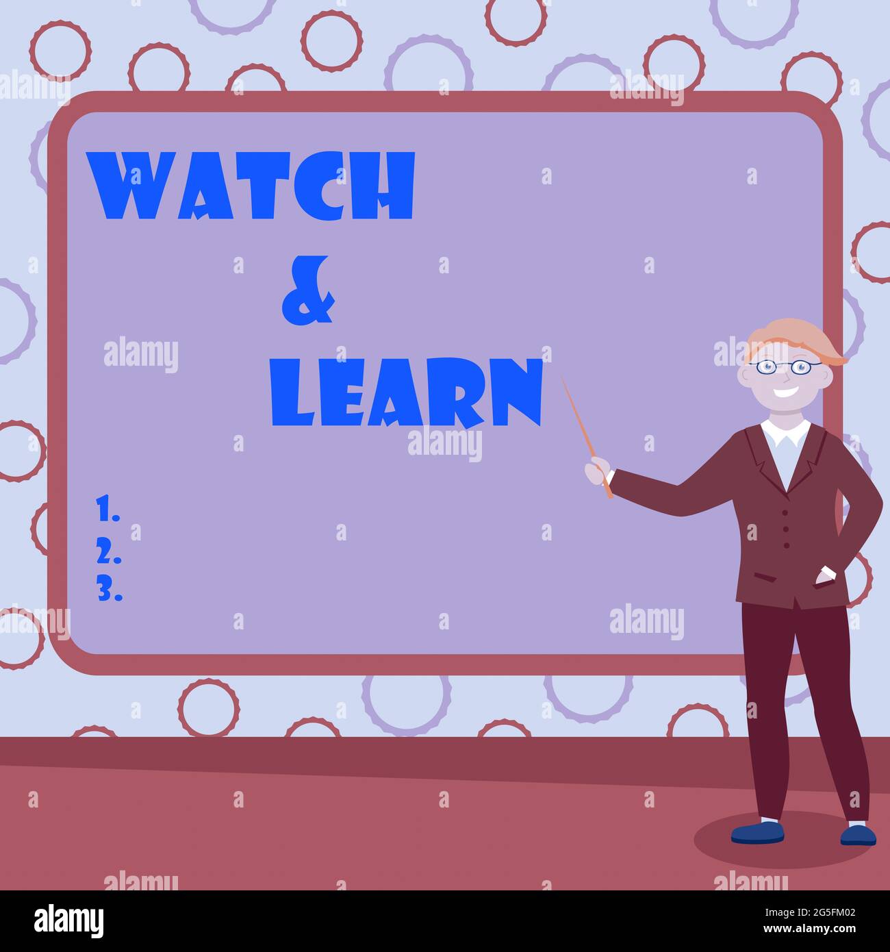 Inspiration showing sign Watch And Learn. Business approach ...
