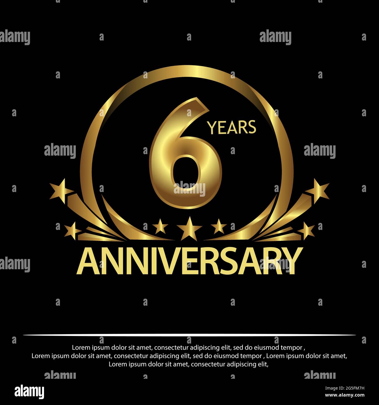 Eight birthday party Stock Vector Images - Alamy